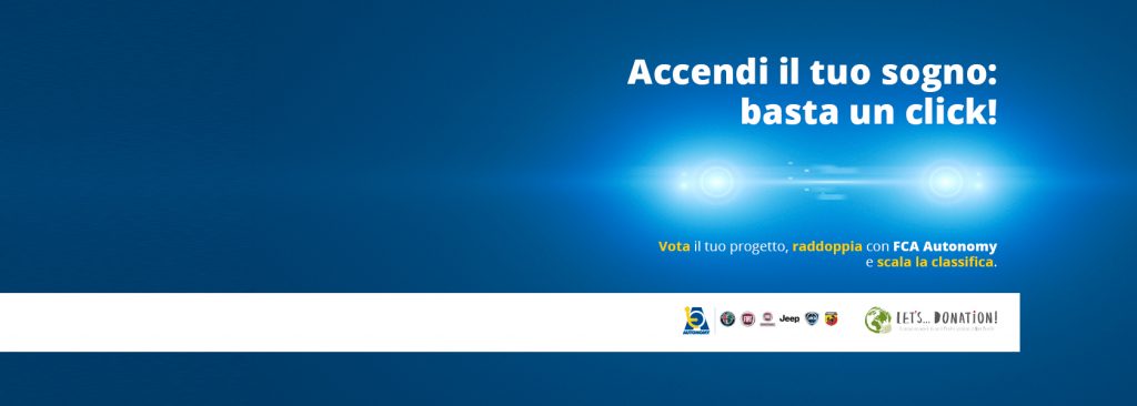 FCA Autonomy e Let's Donation - Stellantis Autonomy